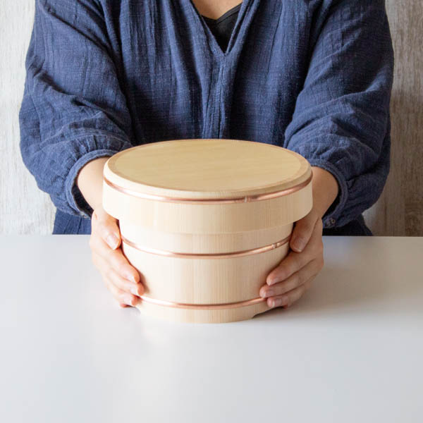 Ohitsu / Japanese rice bucket / 3 rice cup / Azmaya | Japan Design Store